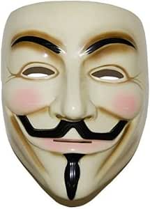 Amazon.com: V For Vendetta Mask, Hacker Mask for Costume Kids ...