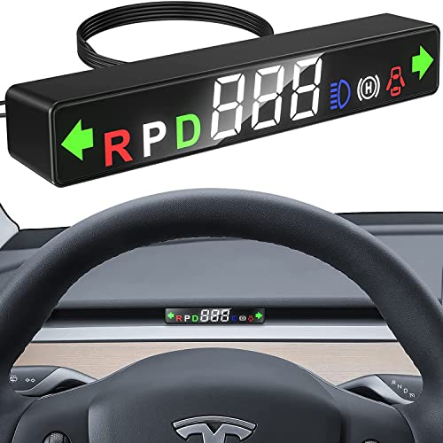 HUD for Tesla Model 3 and Model Y 2020 to 2022, Head Up Display, HD LCD ...