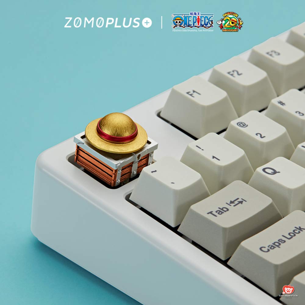 Mua Luffy Rotatable hat keycaps Metal Base Transparent Design Cheery MX ...