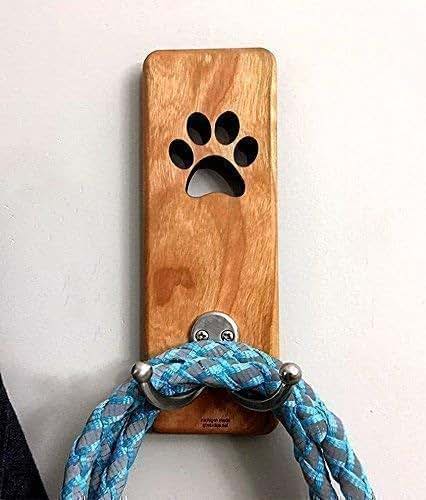 Amazon.com: Dog leash holder, leash hanger, leash hook, wall mount, dog ...