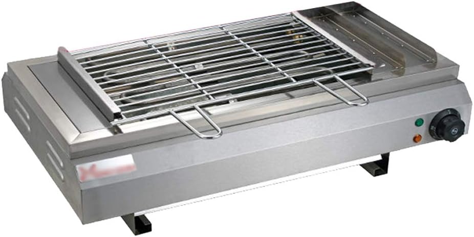 Review Electric Griddle, commercial smokeless electric barbecue machine ...