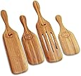 Amazon.com: Bamboo Spurtles Kitchen Tools-Cookware Set Of 4 Eco ...