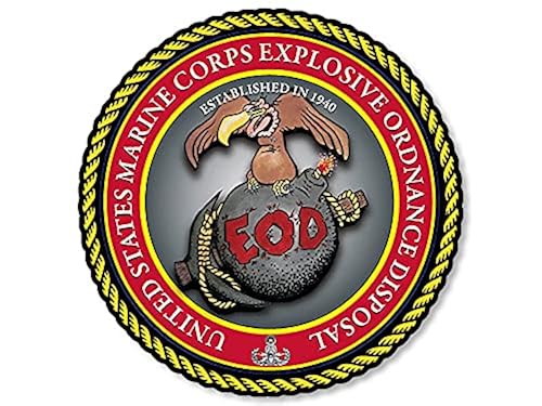 Ordnance Bomb Logo Army Black Metal Master Explosive Ordnance Disposal