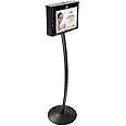 Amazon.com : Free Standing Black Acrylic Secure Drop Box, 15 x 52 x 14 ...