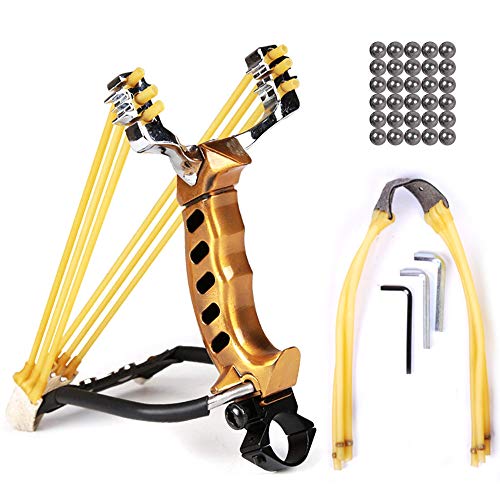 Buy UCEC Wrist Rocket Sling, Hunting Sling Professional Y Sling, Wrist ...