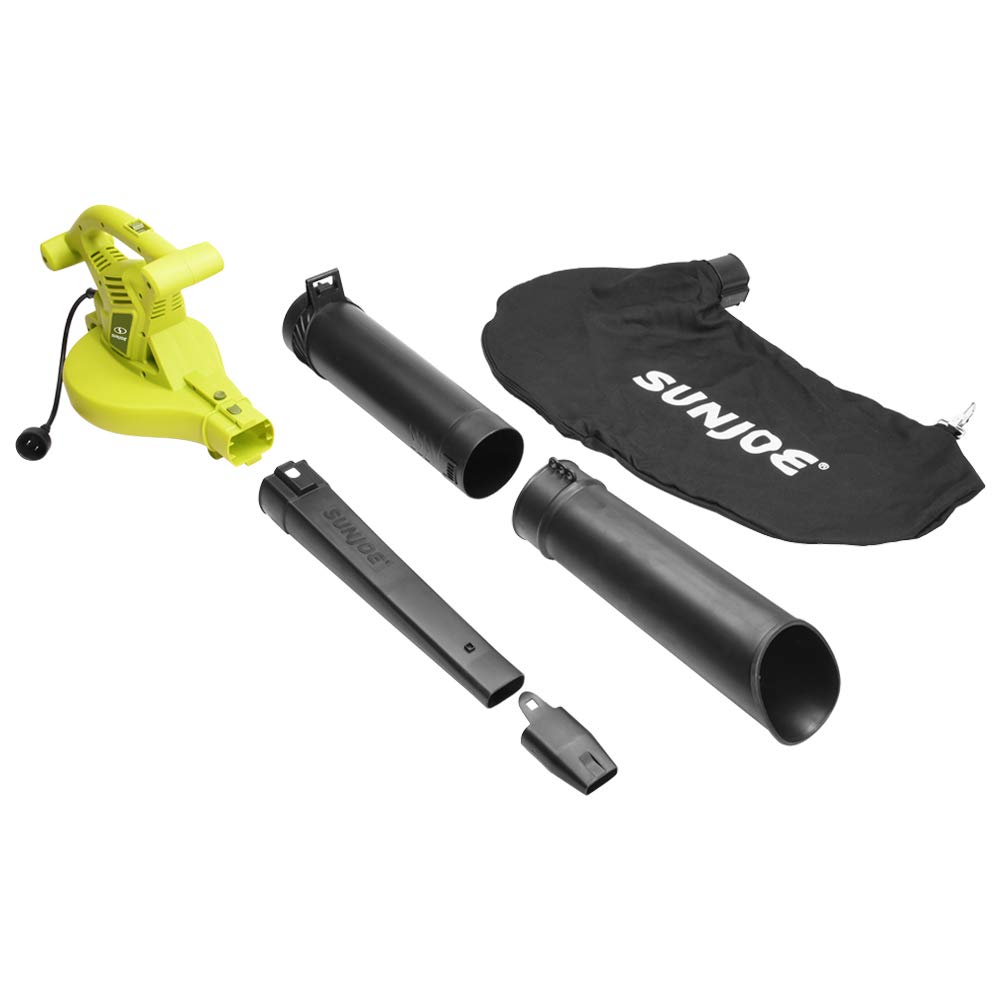 Sun Joe SBJ603E Blower Vacuum, Green