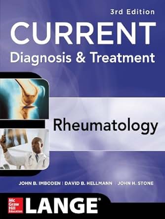 Amazon.com: Current Diagnosis & Treatment in Rheumatology, Third ...