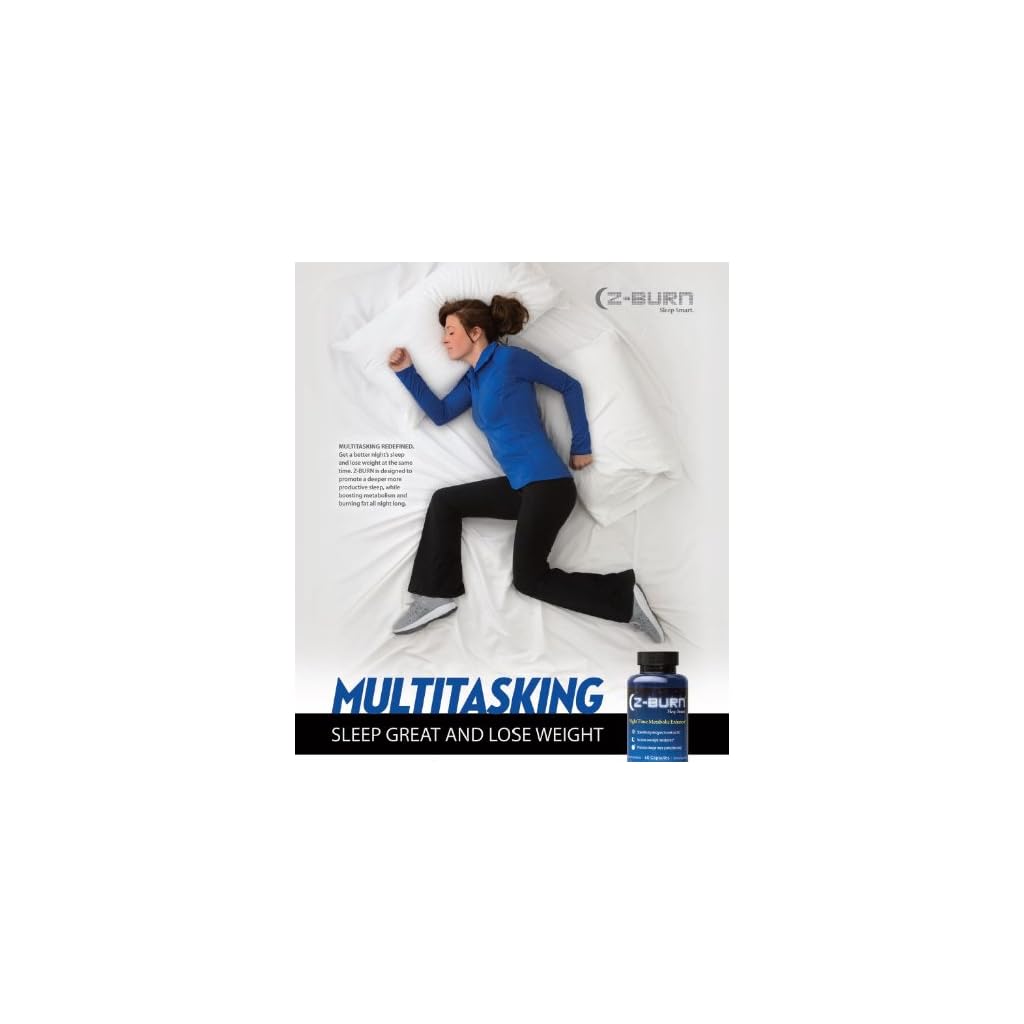 Z-BURN - 60 Capsules - Night Time Fat Loss Supplement - "Sleep Great ...