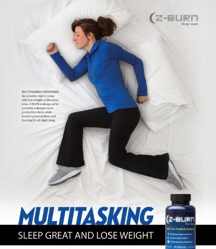 Z-BURN - 60 Capsules - Night Time Fat Loss Supplement - "Sleep Great ...