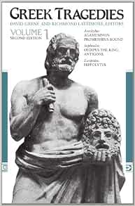 Amazon.com: Greek Tragedies, Volume 1 (9780226307909): Aeschylus ...