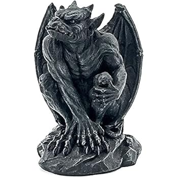 Amazon.com: Poised Protector Winged Gargoyle Statue Guardian: Home ...