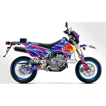 Amazon.com: Suzuki Yoshi Black / Blue Drz400 Drz400s Drz400sm Graphics ...