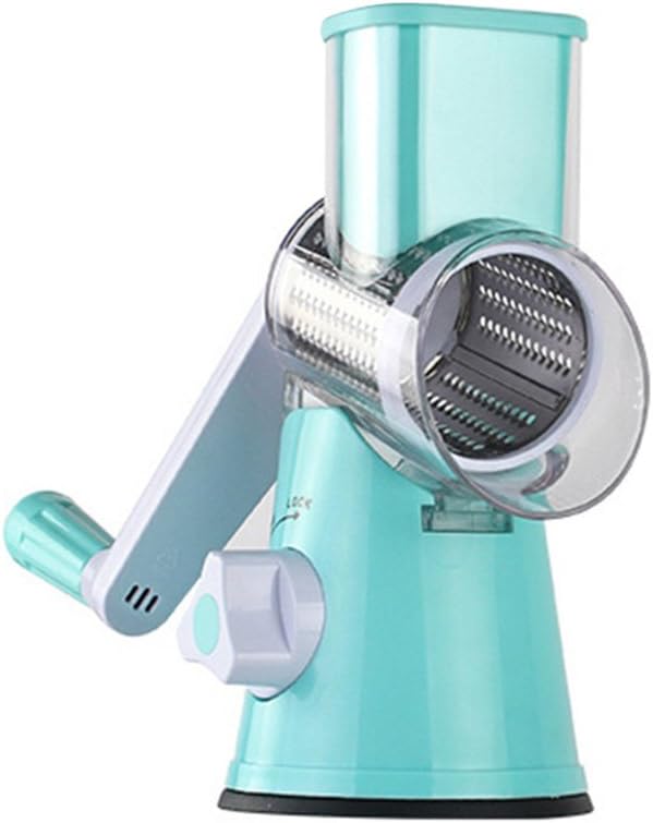Cheese Grater Chopper, Multi-Function Chopper Manual Rotating Grater ...