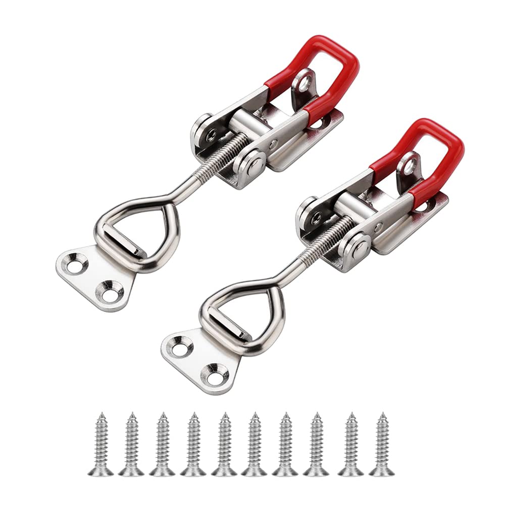 Mua E-TING 2 Pack 4003 Adjustable Toggle Latch Clamp Smoker Latch ...