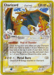 Charizard 'Delta Species' Shiny Pokemon Card - EX Crystal Guardians - 4 ...