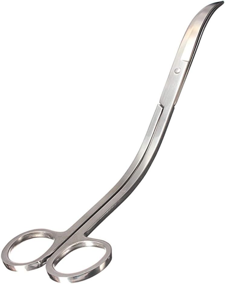 iwobi Stainless Steel Wave Scissors,Aquarium Plant Wave Scissors with ...