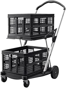 Amazon.com: CLAX® Multi Use Functional Collapsible Carts | Mobile ...