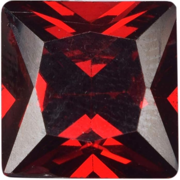 A Grade Red Cubic Zirconia Stone 8 Ct Cubic Zirconia Gem, Lab Created ...