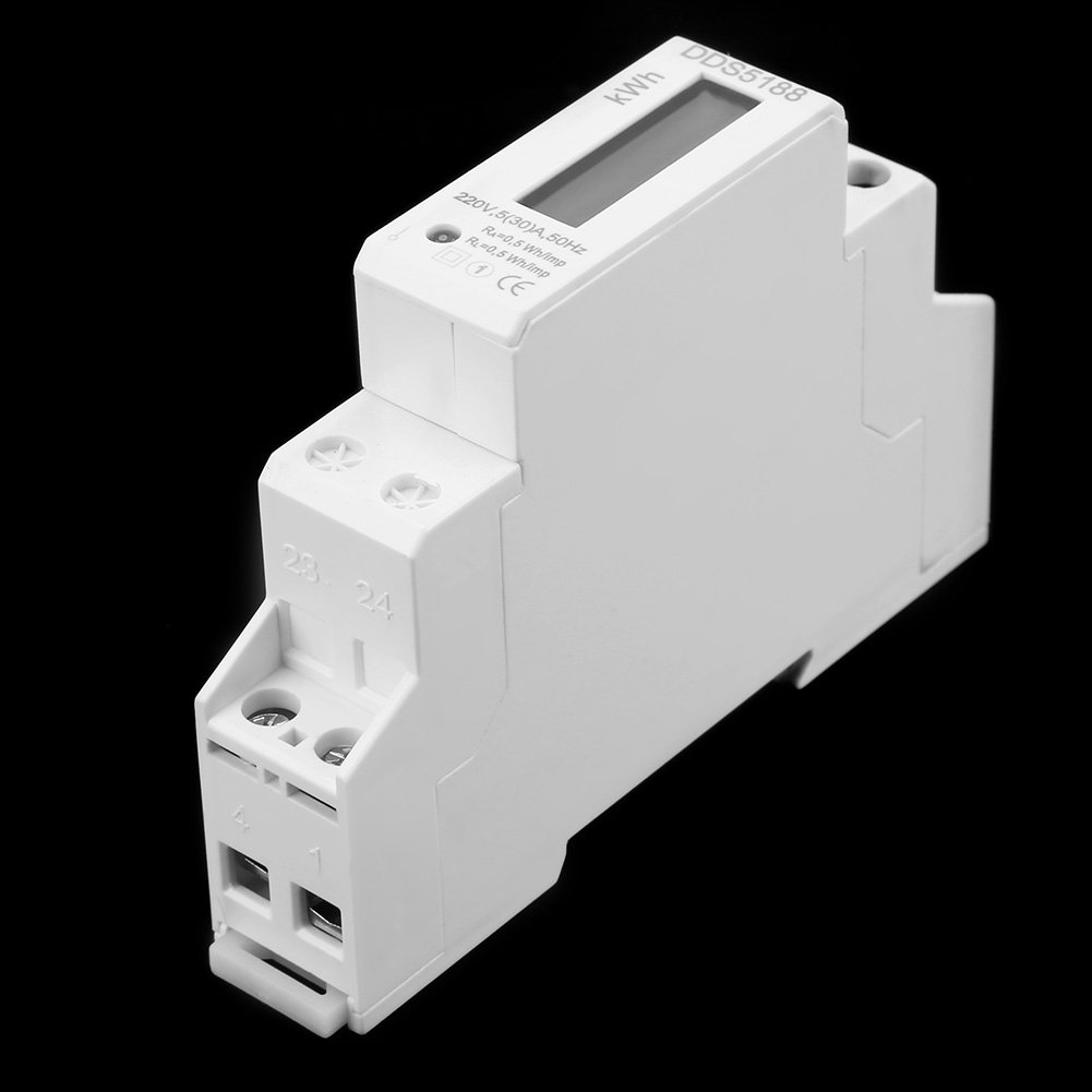 Power Meters DIN-Rail Electric Meter,Din-Rail Energy Meter Digital ...