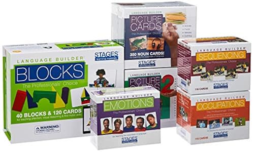 Stages Learning Materials Language Builder Picture Noun Flash Cards ...