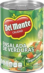 Del Monte Ensalada de Verduras, 400 g: Amazon.com.mx: Alimentos y Bebidas
