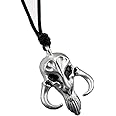 HANRESHE Necklace Boba Pendant Chain Bounty Hunter Skull Pendants Punk ...