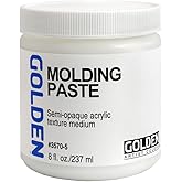 Amazon.com: Golden Artist Colors - Light Molding Paste - 8 oz Jar