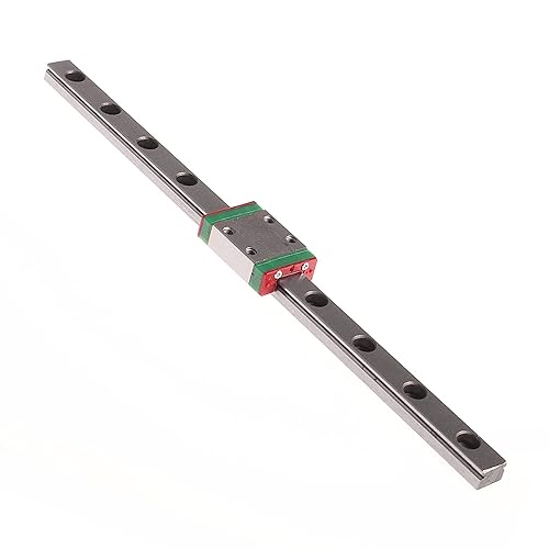 CNCCANEN Linear Rail Guide MGN9H 350mm Linear Sliding Guideway with ...