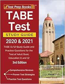 TABE Test Study Guide 2020 and 2021: TABE 11/12 Study Guide and ...
