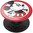 Amazon.com: Disney Cute Winking Mickey Mouse Face PopSockets PopGrip ...