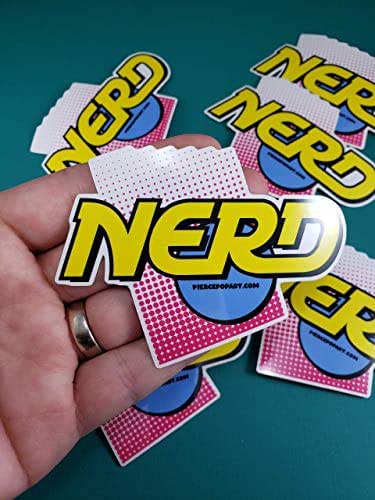Amazon.com: NERD | Clear Sticker : Handmade Products