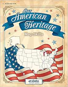 Map Skills Book - Abeka 3rd Grade 3 United States, America Geography ...