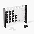 Amazon.com: Unique Four in a Row - Acrylic 4 in a Row Game - Board Game ...