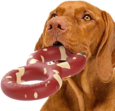 Goughnuts — Dog Toys for Aggressive Chewers | Virtually Indestructible Pull Toy for Breeds Such ...