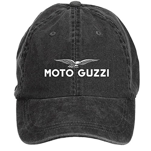 Buy CHENGXINGDA Moto Guzzi Logo Cotton Washed Baseball Cap Adjustable ...