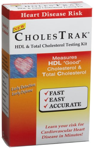 CholesTrak HDL et le cholestérol total Kit du Home