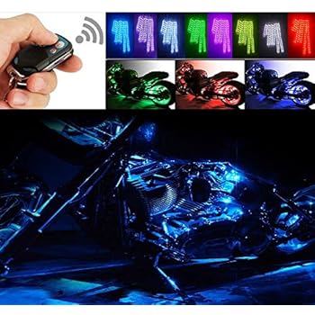 Amazon.com: Blue LED Neon Motorcycle Lighting Kit: Automotive