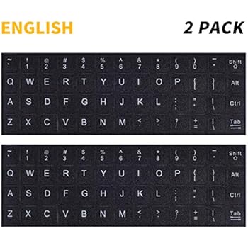 Amazon.com: Finger Position Keyboard Stickers Labels Decals for the ...