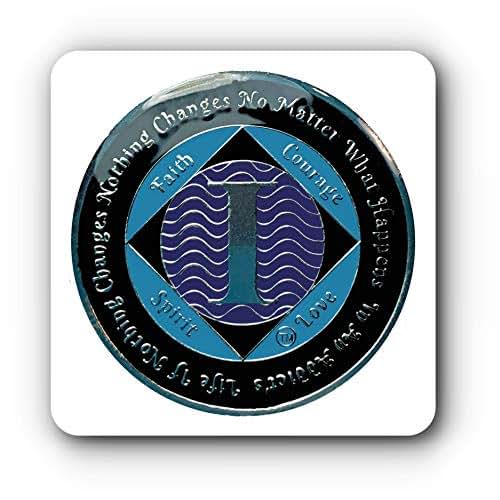 Amazon.com: 1 Year NA Tri-Plated Recovery Medallion, Narcotics ...