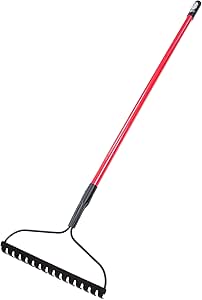 Amazon.com : Bully Tools 92309 12-Gauge 16-Inch Bow Rake with ...