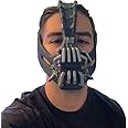 Amazon.com: JDKOD Halloween Bane Mask for Adult,PVC Bane face Head for ...