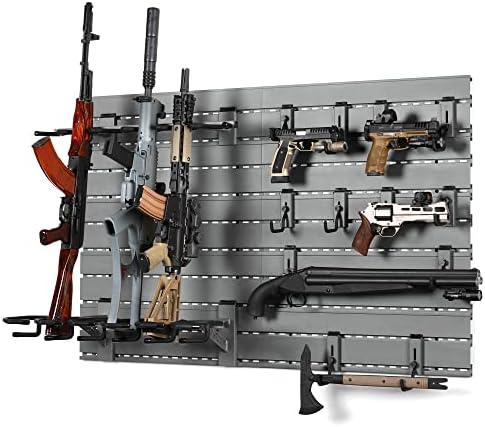 Savior Equipment Wall Rack System Heavy-Duty Steel Tactical Rifle ...