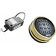 Amsec ESL10XL Electronic Keypad & Lock - Brass Finish - - Amazon.com