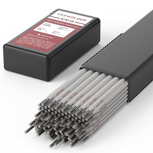 YESWELDER E7018 1/8'' 5LB Welding Rod Low Hydrogen Carbon Steel Stick ...