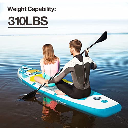 SÄKEE 10FT Inflatable Stand Up Paddle Board with Premium SUP ...