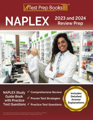 NAPLEX 2023 and 2024 Review Prep: NAPLEX Study Guide Book with Practice ...