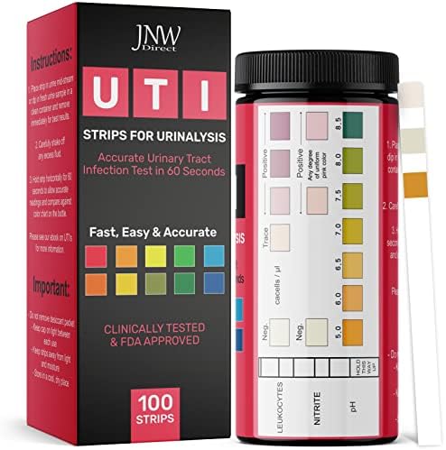 3-in-1 Urinary Tract Infection Test Strips - Home UTI Test Kit with ...