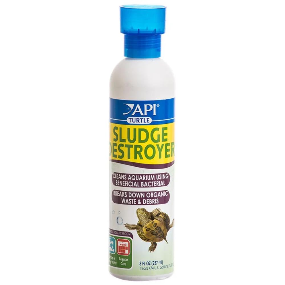 Mua API TURTLE SLUDGE DESTROYER Aquarium Cleaner and Sludge Remover Treatment 8-Ounce Bottle ...