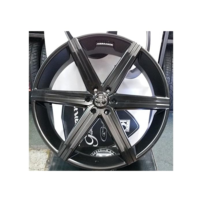 Buy 26" INCH VERSANTE VE228 MATTE BLACK RIMS WHEELS & TIRE PACKAGE ...
