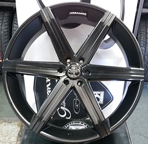 Buy 26" INCH VERSANTE VE228 MATTE BLACK RIMS WHEELS & TIRE PACKAGE ...
